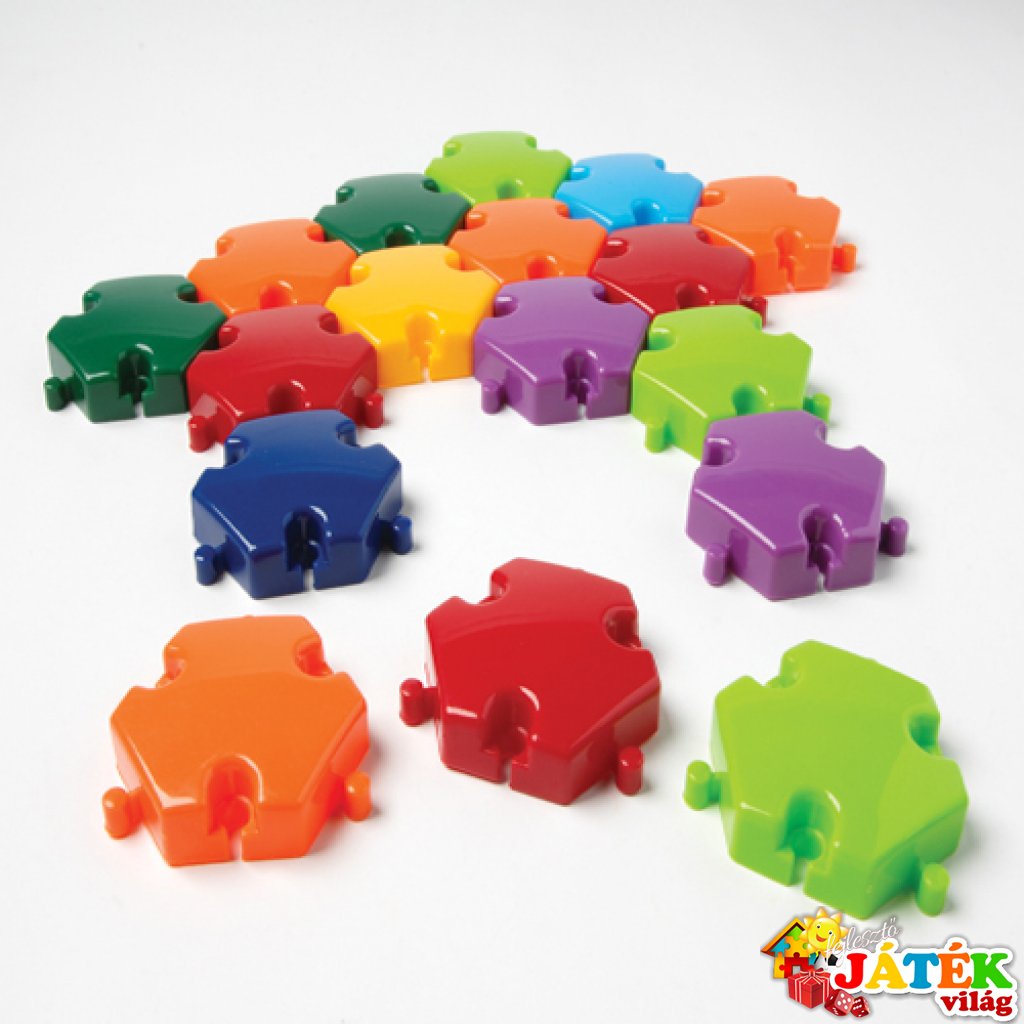 Hexie Snaps, Hatszögletű kötések - Fejlesztő Játék Világ