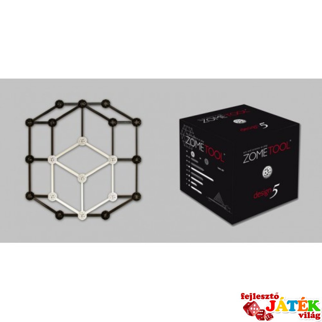 Zometool, Design 5, még több fekete fehérben